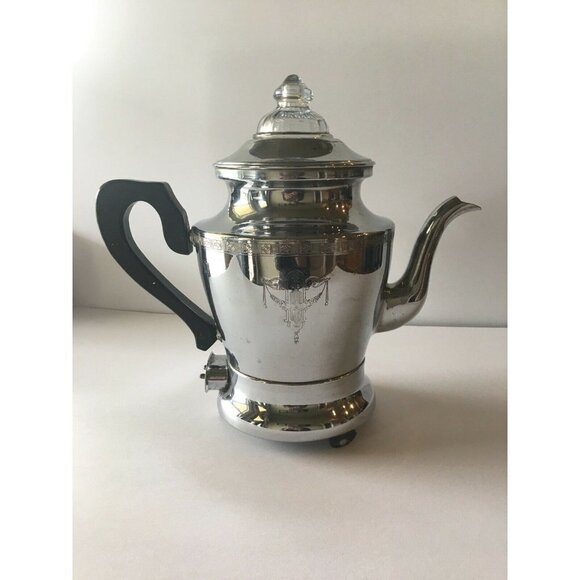 Unknown | Kitchen | Vintage Coffee Maker Automatic Percolator Art Deco ...